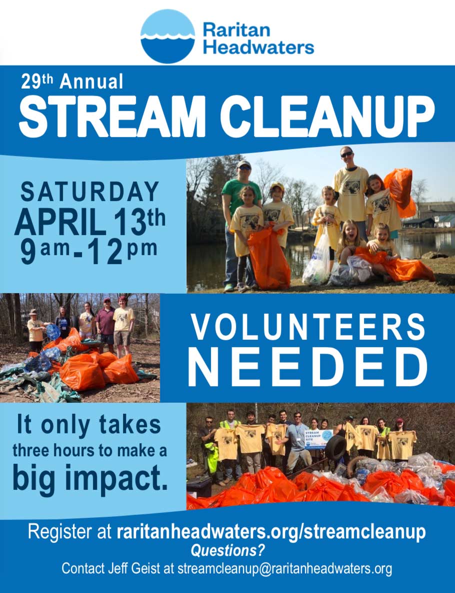 Raritan Headwaters Annual Stream Cleanup | Township of Bethlehem